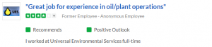 Universal Environmental Services | Employment